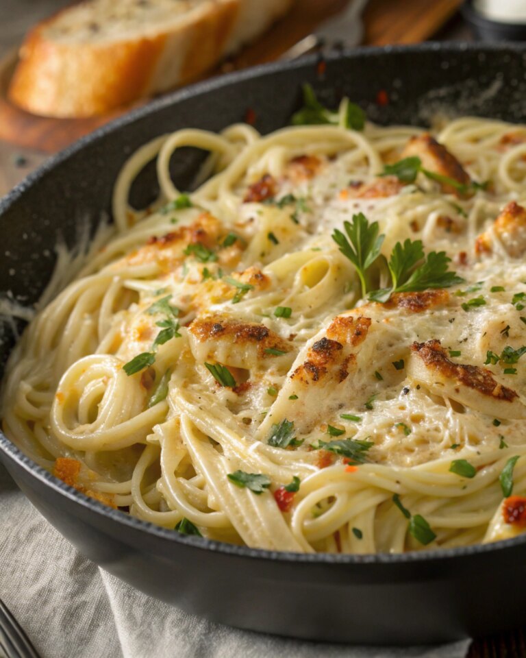 One-Pot Creamy Mushroom Pasta – Easy Recipes for Dinner - Lina Recipes